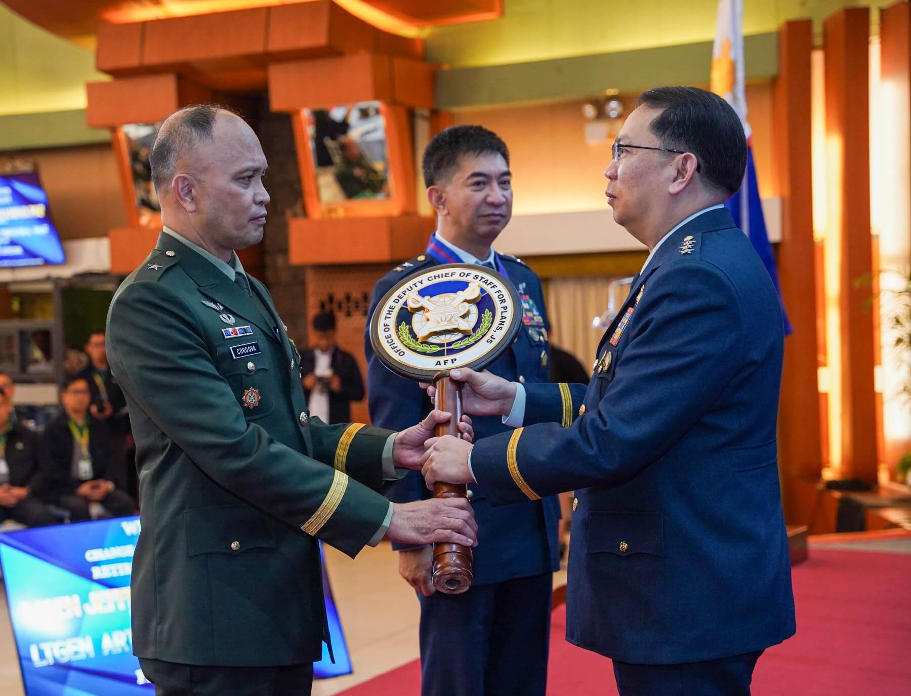 AFP honors MGen Hechanova in Change of Chief of Office and Retirement Ceremony